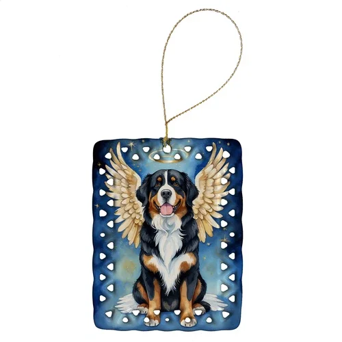 Bernese Mountain Dog My Angel Porcelain Ornament DAC6947CO2 2PCS ...