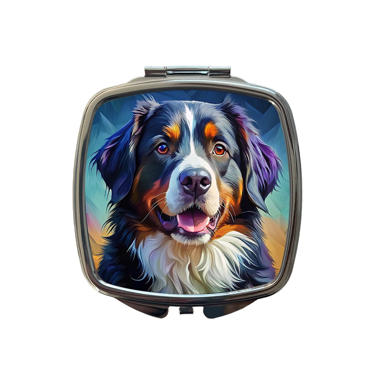 Bernese Mountain Dog Pop Art Travel Makeup Handbag Purse Small Pocket ...