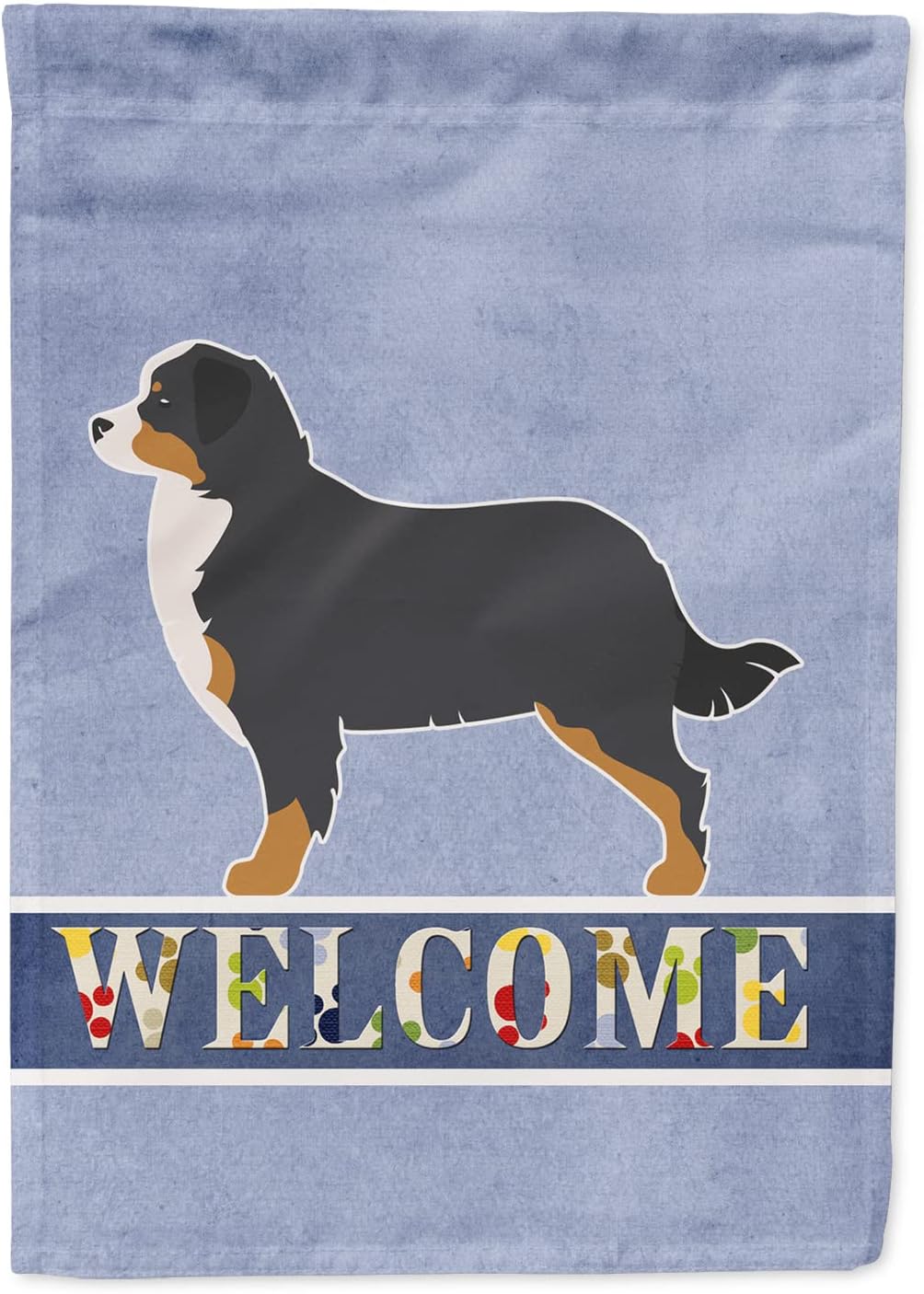 Bernese Mountain Dog Welcome Garden Flag Mailbox Flag Decorative Yard Flag Banner Outside Patio ...