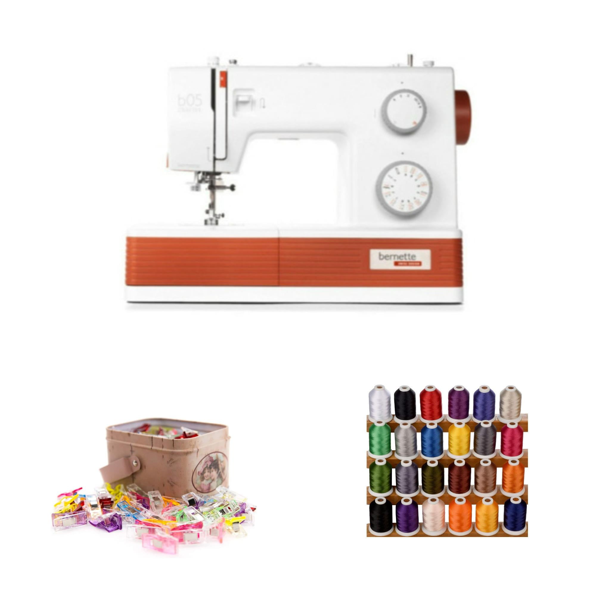 Bernette 05 Crafter Sewing Machine with Sewing Clips and Miniking ...