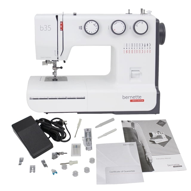 Bernette 35 Swiss Design Sewing Machine with Exclusive Bundle - Walmart.com