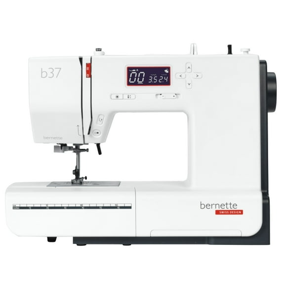 Bernette B37 Computerized Sewing Machine Bundle w/ 5 Pressure Feet ...