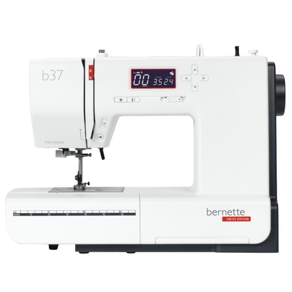Bernette B37 Computerized Sewing Machine Bundle w/ 5 Pressure Feet ...