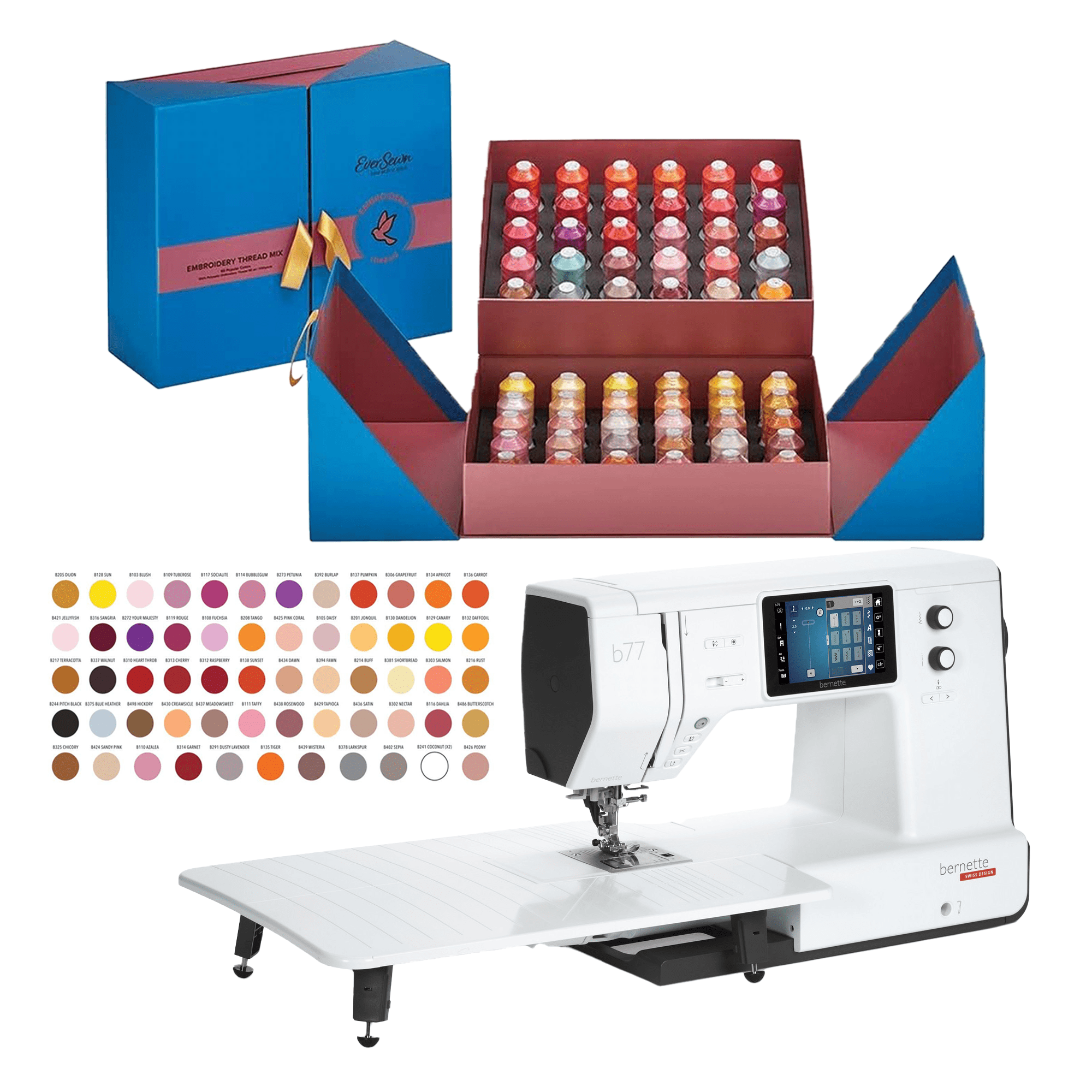 Bernette B77 Sewing Quilting Machine Ideal for Beginners, Heavy Duty ...