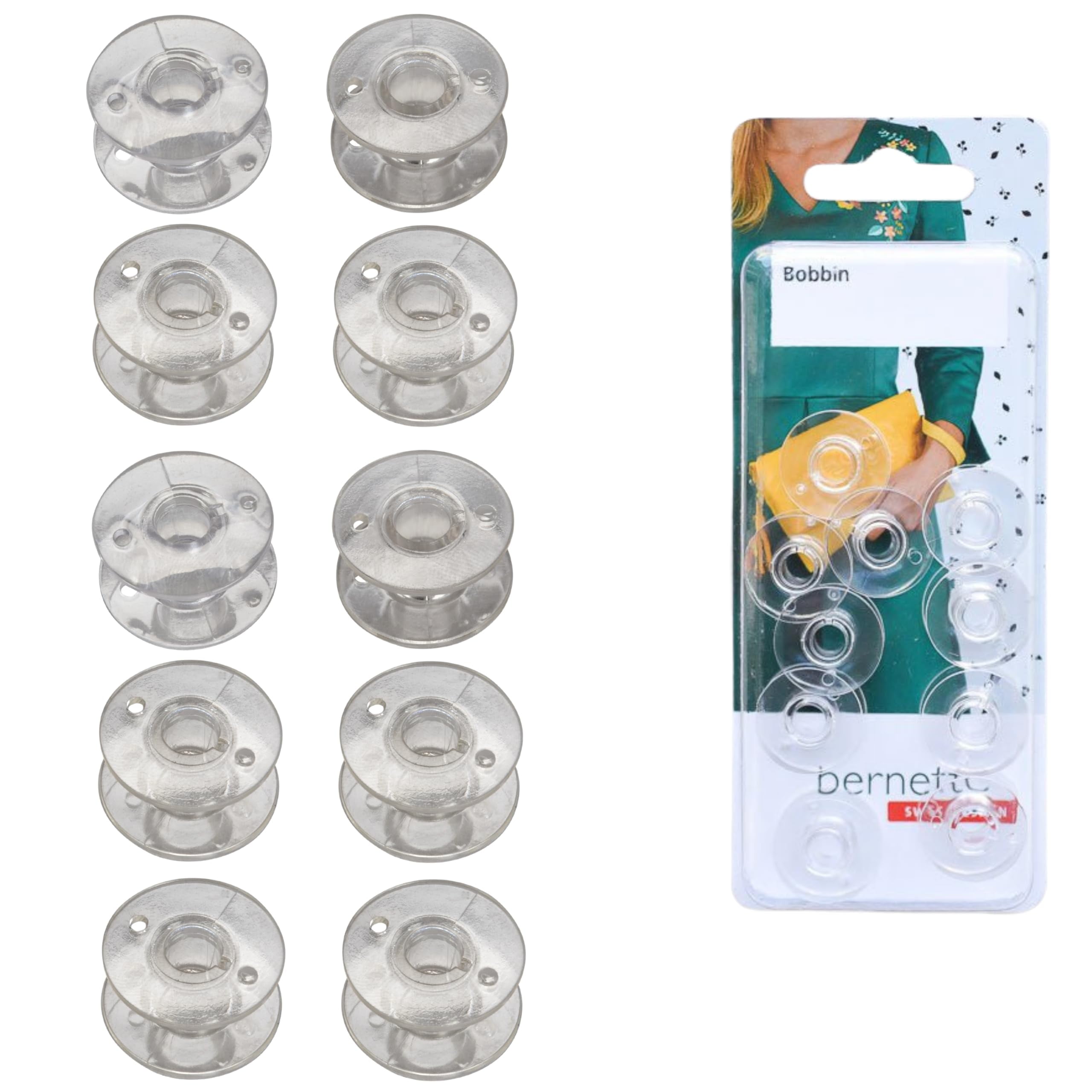 Bernette Bobbins [10 Pack] - Compatible with Bernette Sewing ...