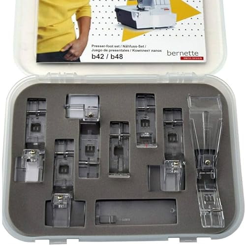 Bernette Presser-Foot Set b42 / b48, Silver - Walmart.com