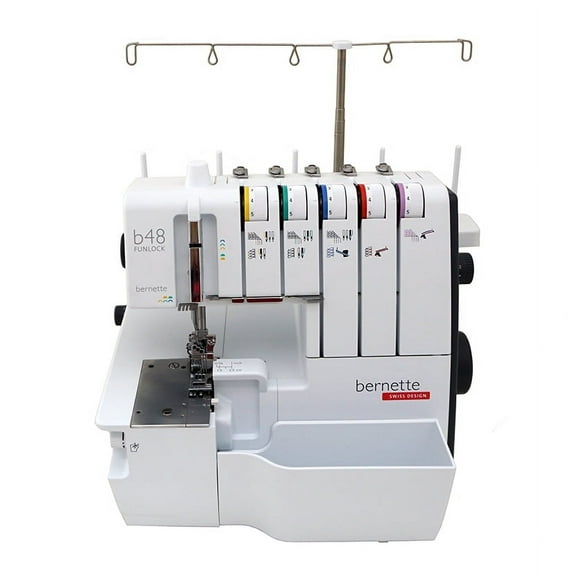 Bernette b48 Funlock Coverstitch Serger with Self Threading and Sewing ...