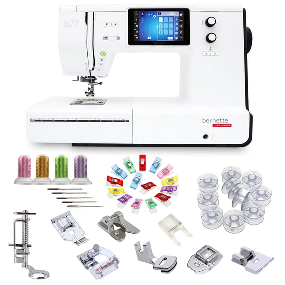 Bernette b77 Swiss Design, Automatic Programmable Digital Sewing ...