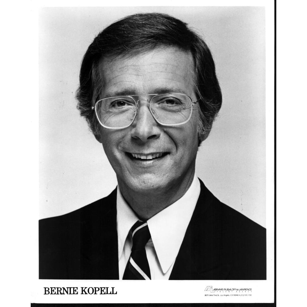 Bernie Kopell Headshot Black And White Photo Print (8 x 10) - Item ...