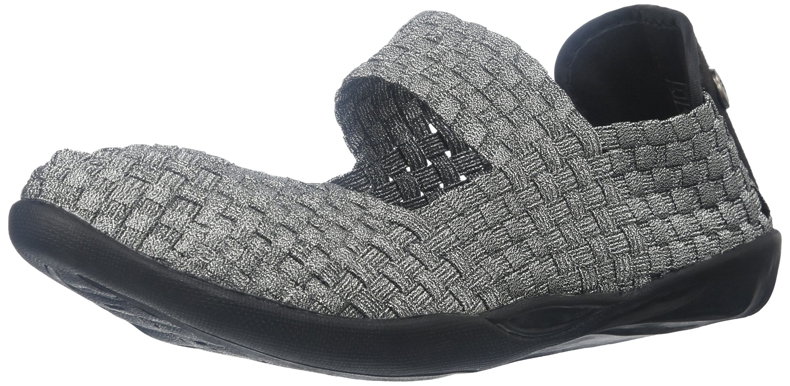 Bernie Mev Cuddly Shoes Pewter - Walmart.com