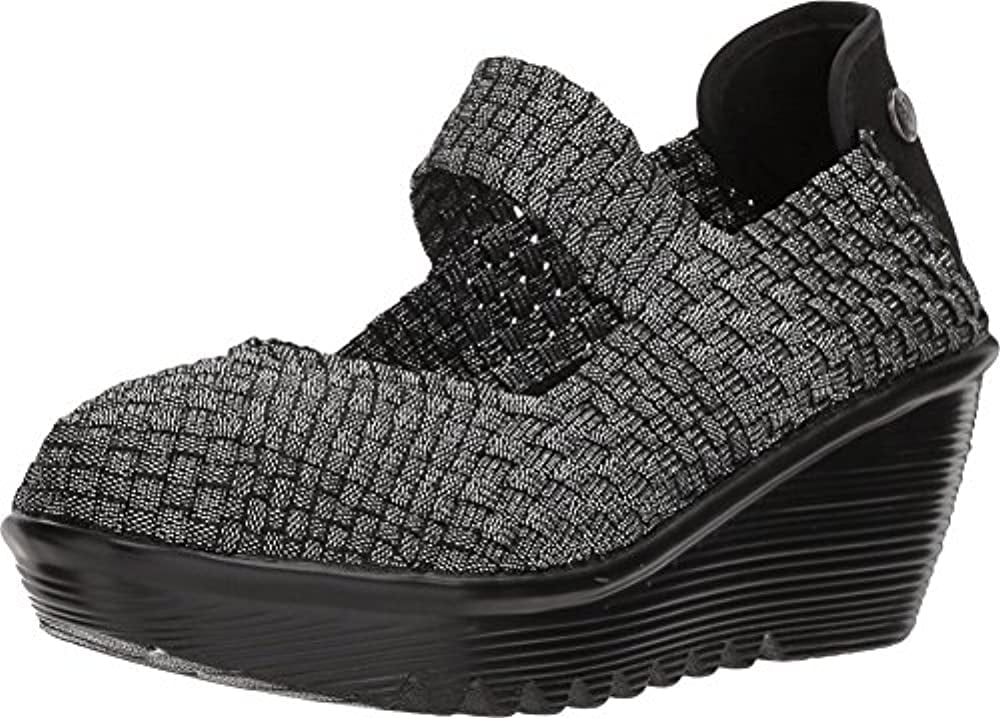 Bernie Mev Lulia Black Shimmer 39 US Women s 9 M - Walmart.com