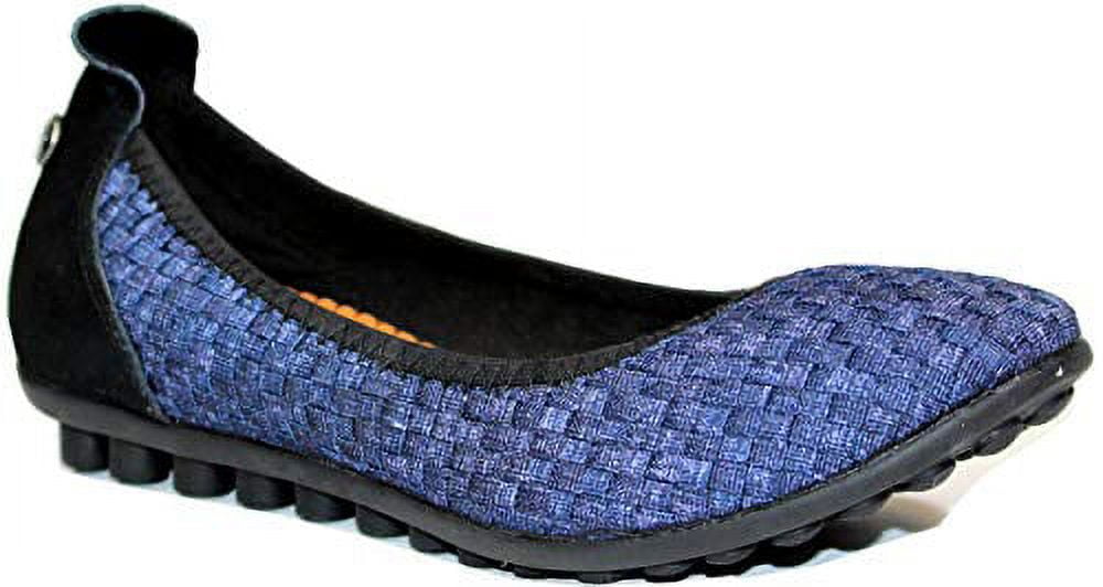 Bernie Mev Women's Hazel Woven Ballet Flat - Walmart.com