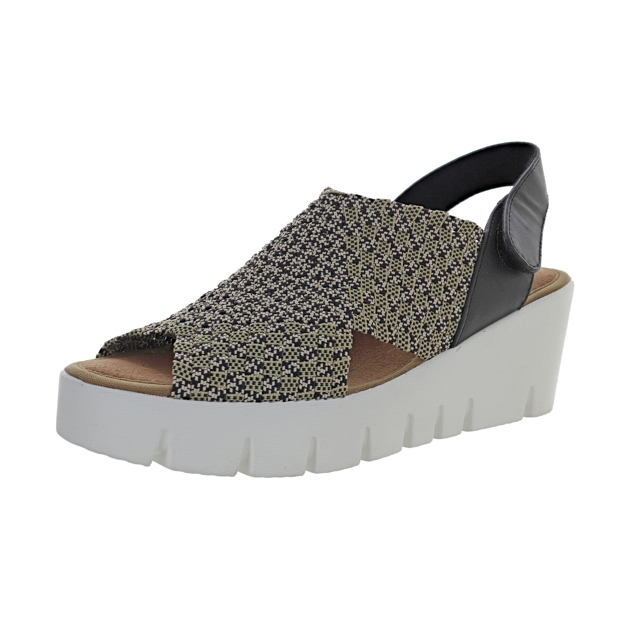 Bernie Mev Women's Venti Beatrice Wedge Heeled Sandal - Walmart.com