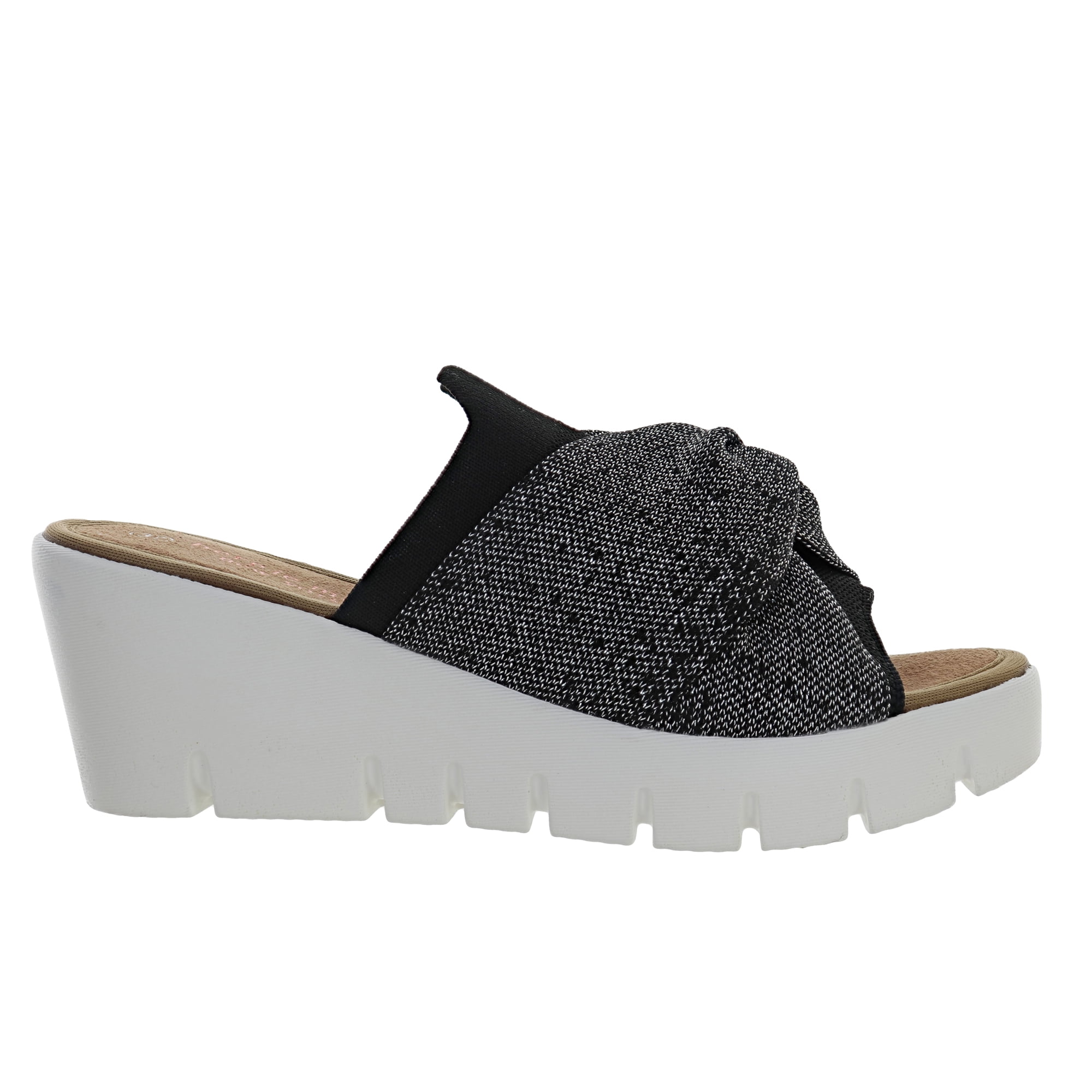 Bernie Mev Women's Venti Twist Wedge Heel Sandal - Walmart.com