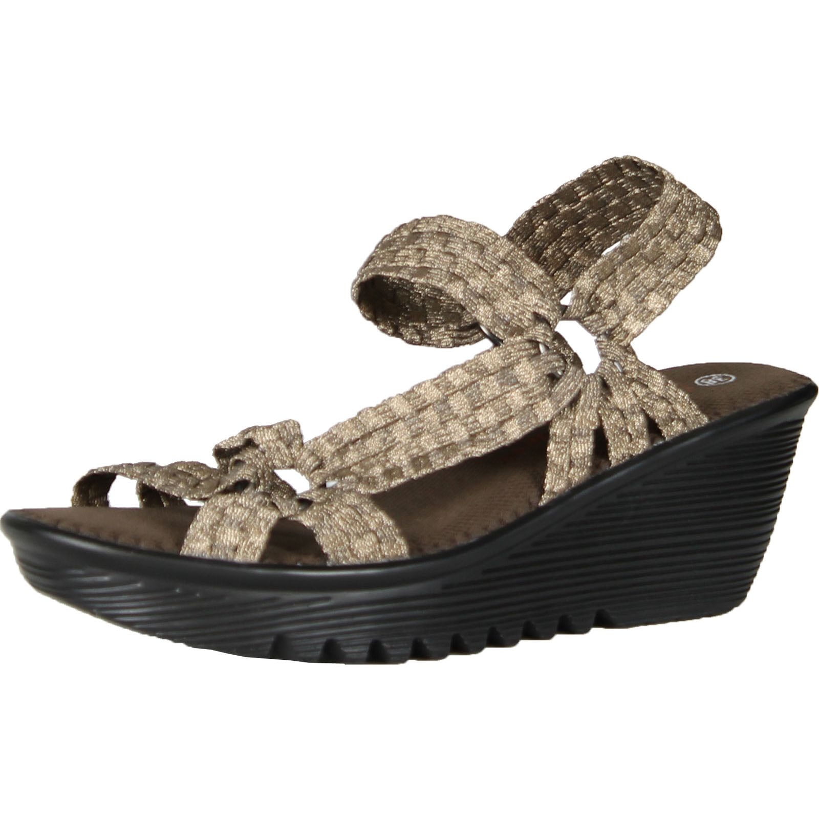Bernie Mev Womens Crystal Fashion Mesh Sandals - Walmart.com