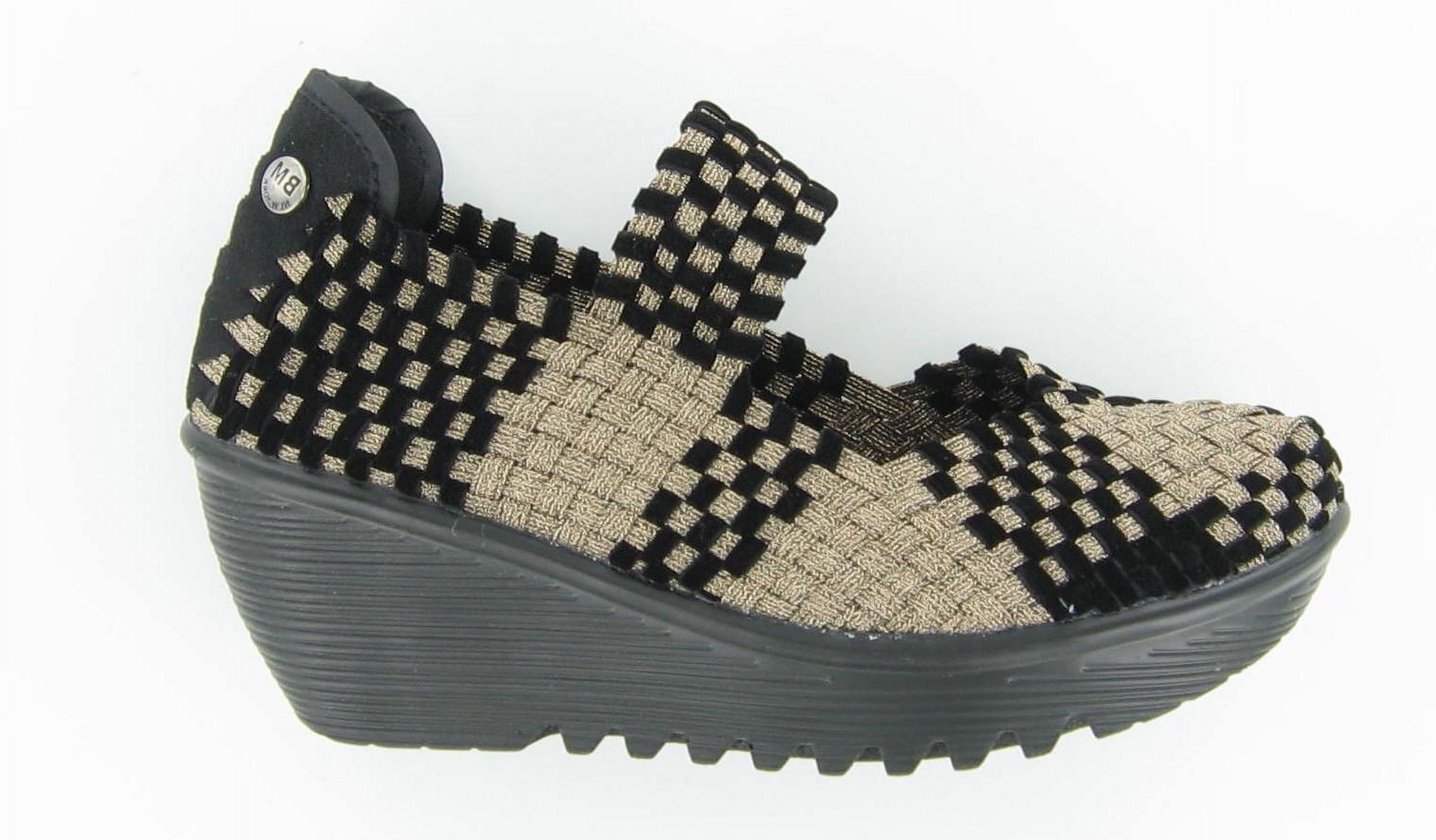 Bernie Mev's Womens Lulia Wedge Sandal - Walmart.com