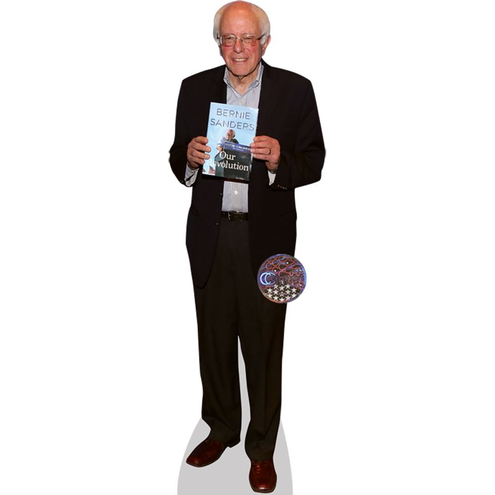Bernie Sanders (Book) Lifesize Cardboard Cutout Standee - Walmart.com
