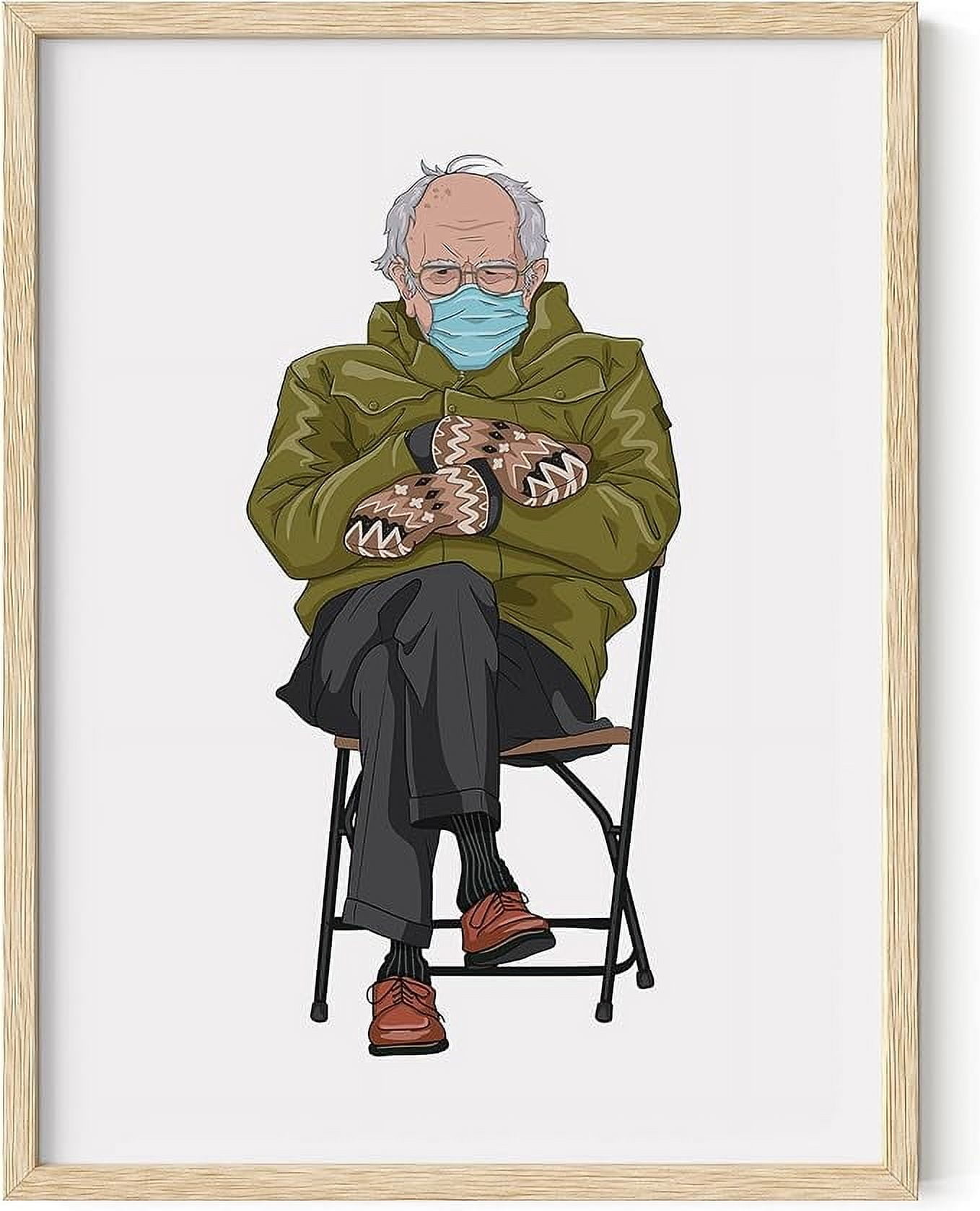 Bernie Sanders Meme - Bernie Sanders Poster, Meme Posters, Meme Wall ...