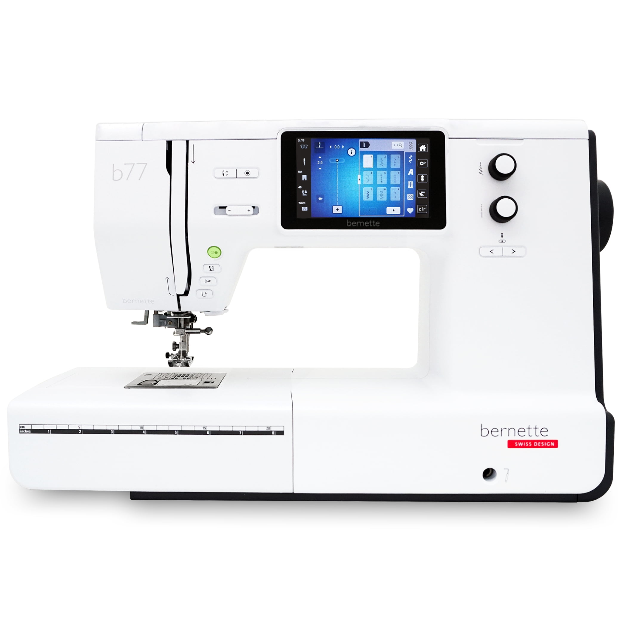 Bernina Bernette B77 Deco Simple Sewing Machine Bundle for Adults ...