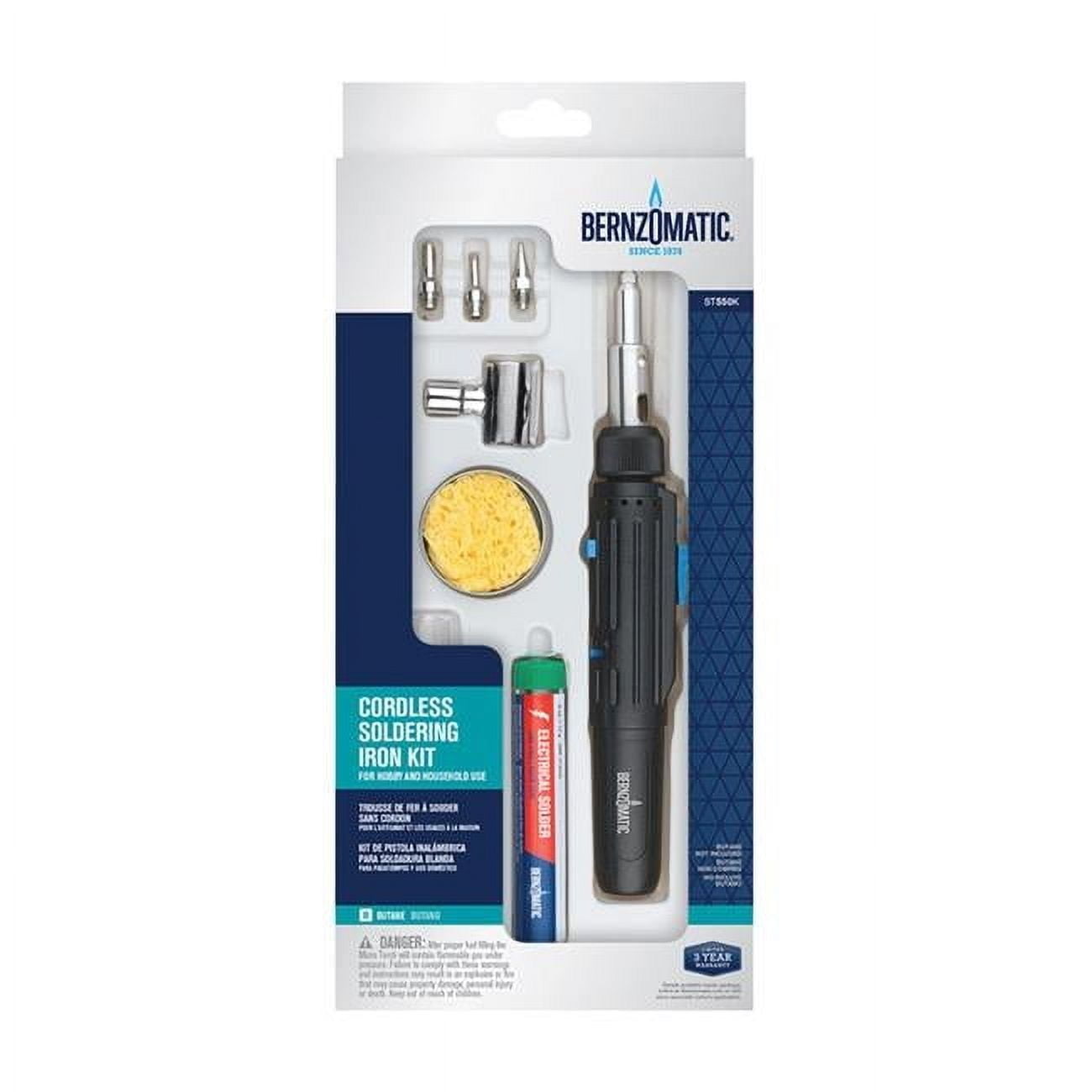 Bernzomatic Cordless Micro Torch Soldering Kit - Walmart.com