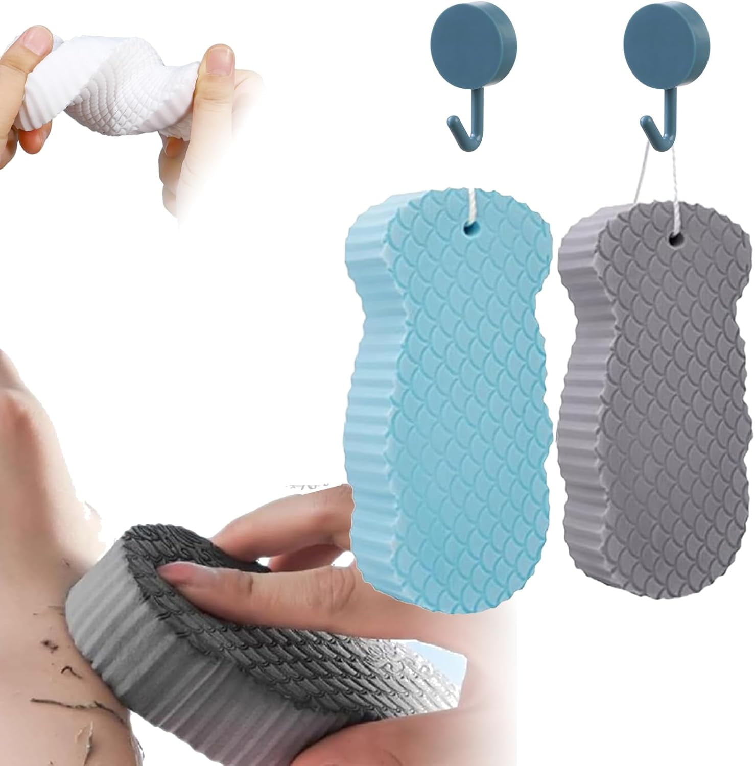 Berosely Radiant Skin Sponge,Be Rosely Skin Sponges,3D Super Soft ...