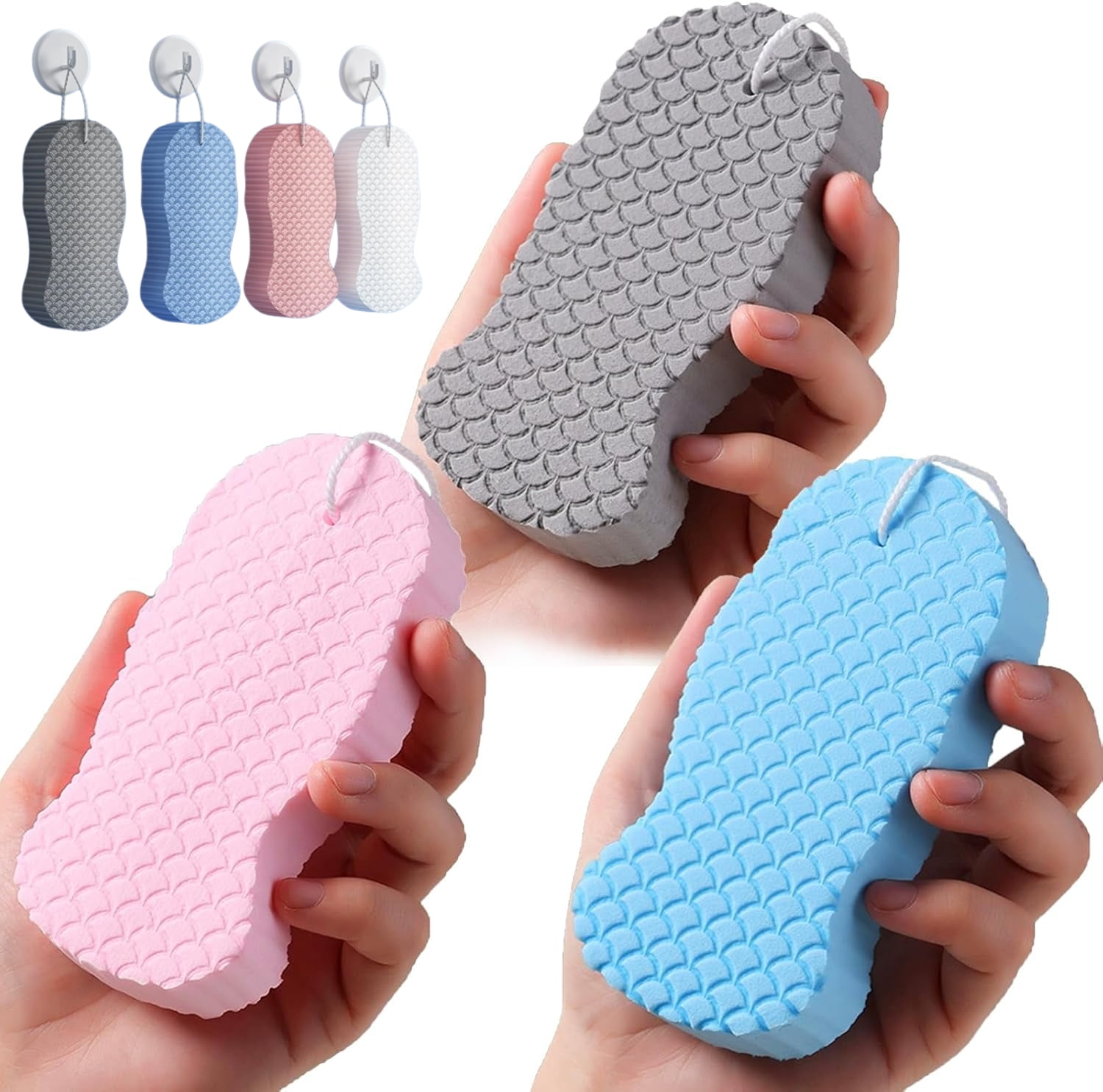 Berosely Skin Sponge, Apparents Exfoliating Sponge, Dead Skin Remover ...