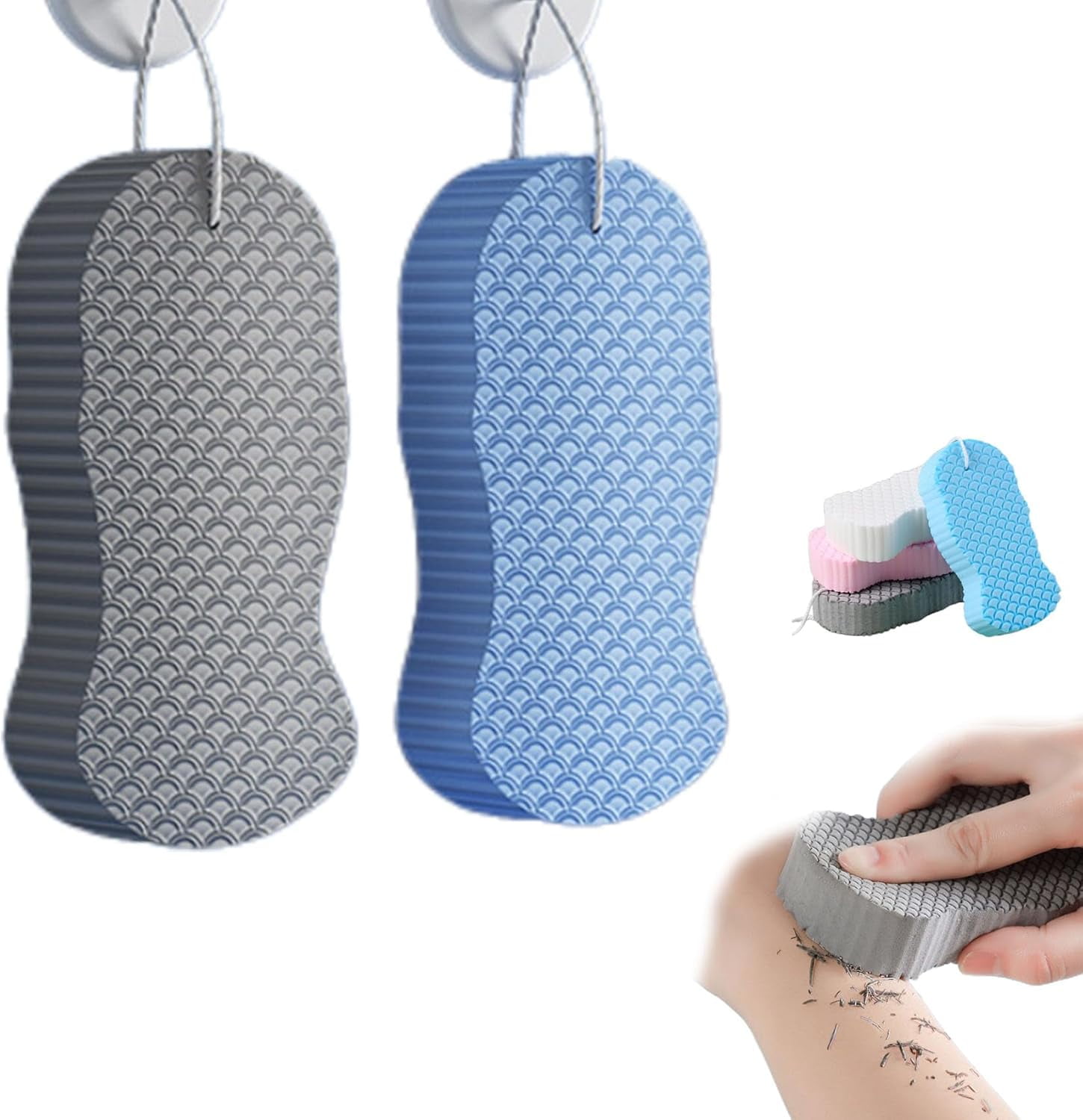 Berosely Skin Sponge, Radiant Skin Exfoliating Bath Sponge, Super Soft ...