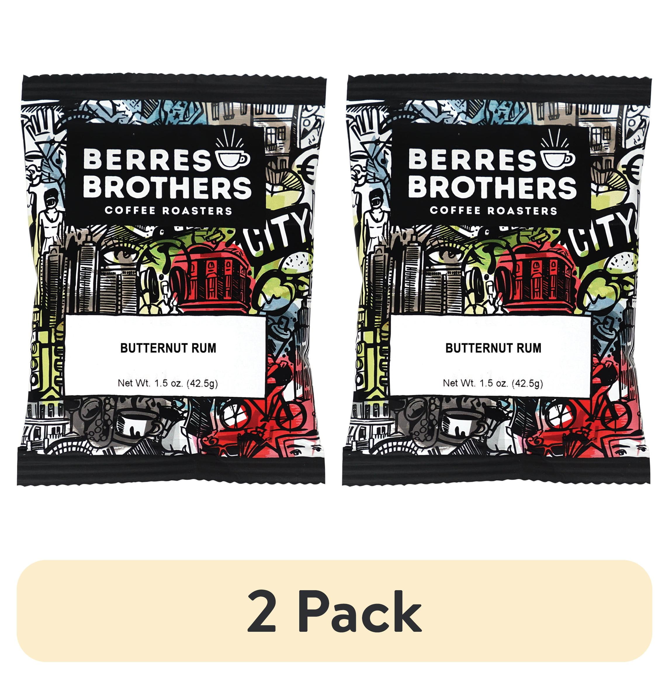 (2 pack) Berres Brothers Coffee Roasters Butternut Rum Flavored Medium ...