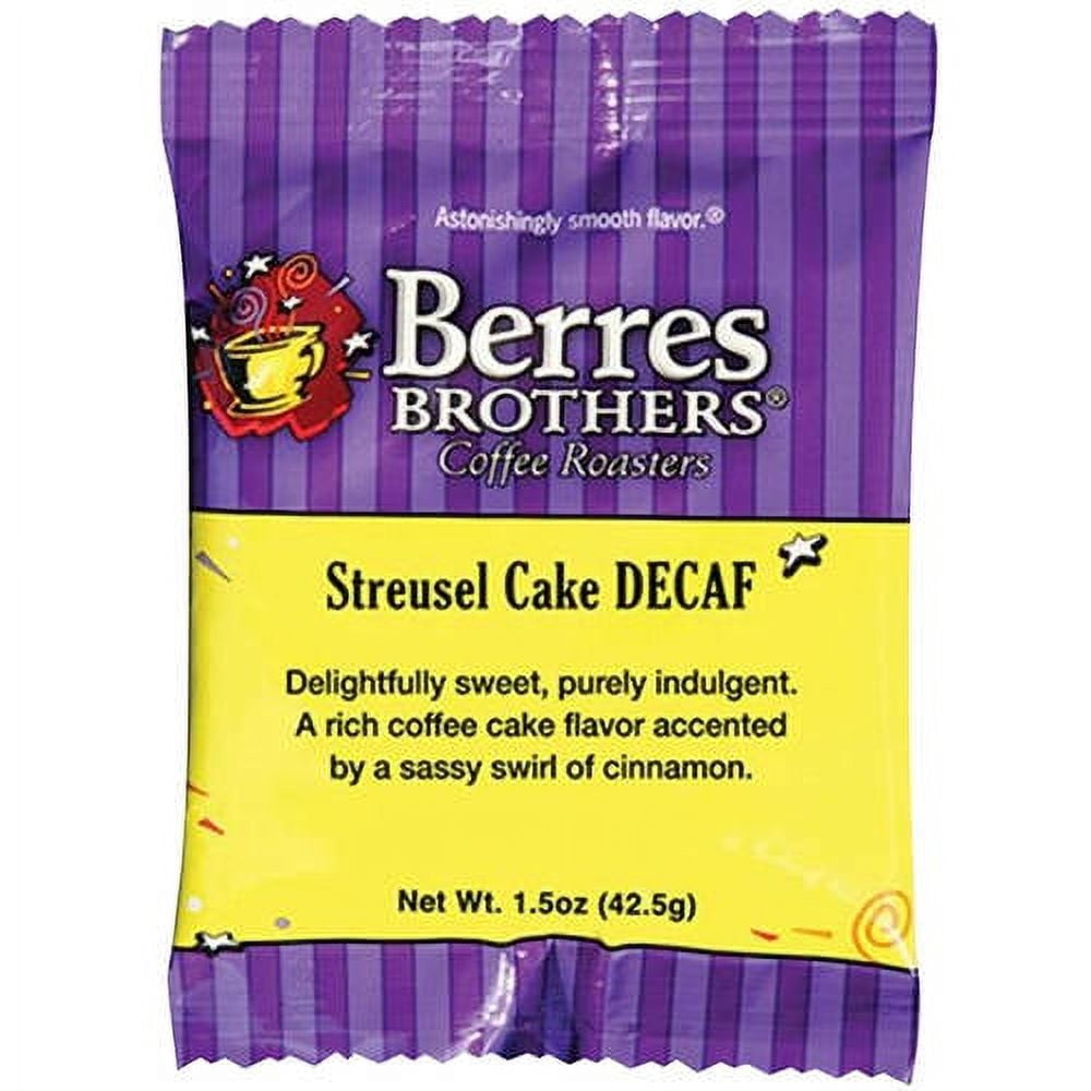 Berres Brothers Coffee Roasters Streusel Cake Decaf Ground Coffee, 1.5 ...