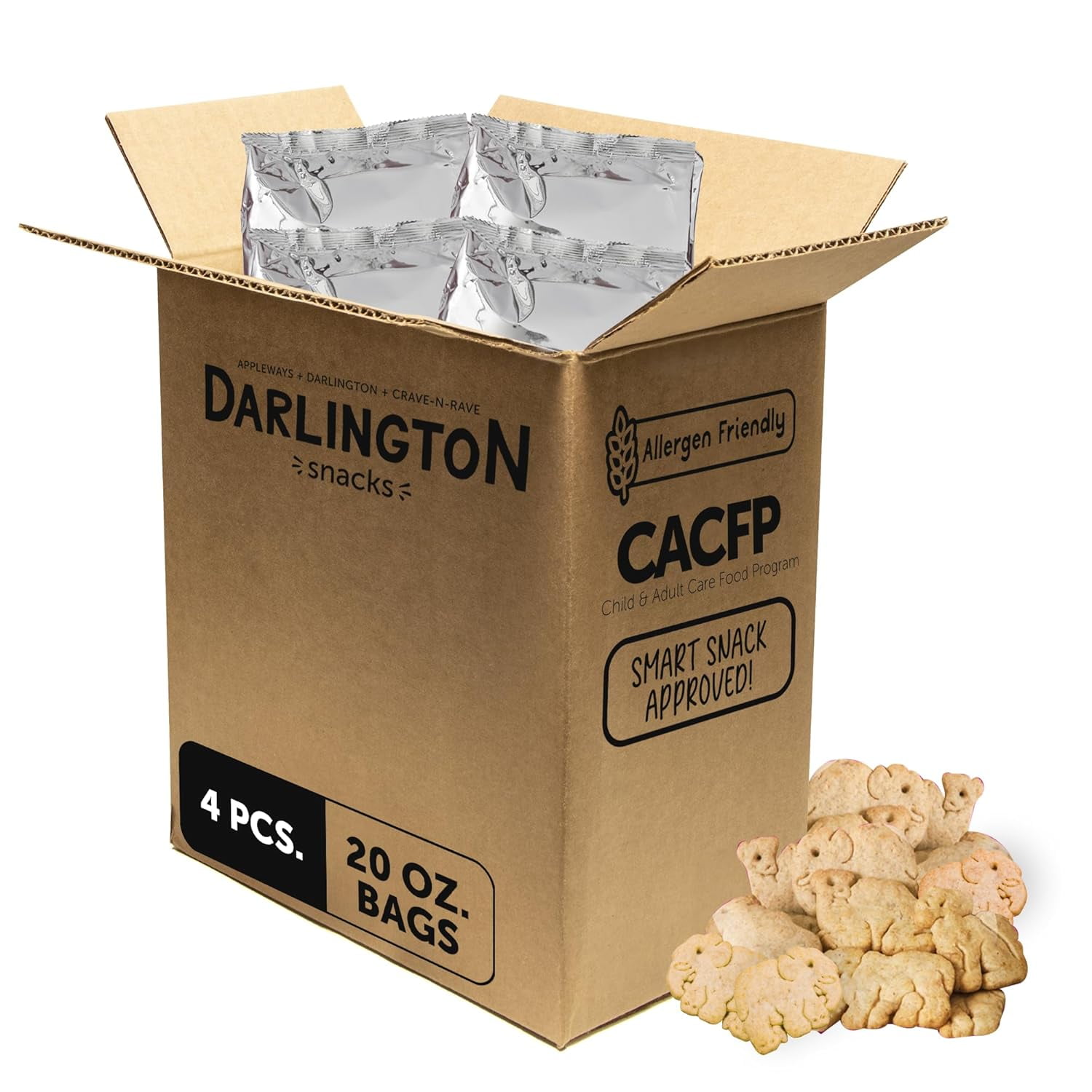 Berry Animal Crackers, All-Natural Whole Grain Animal Cookies, Healthy ...