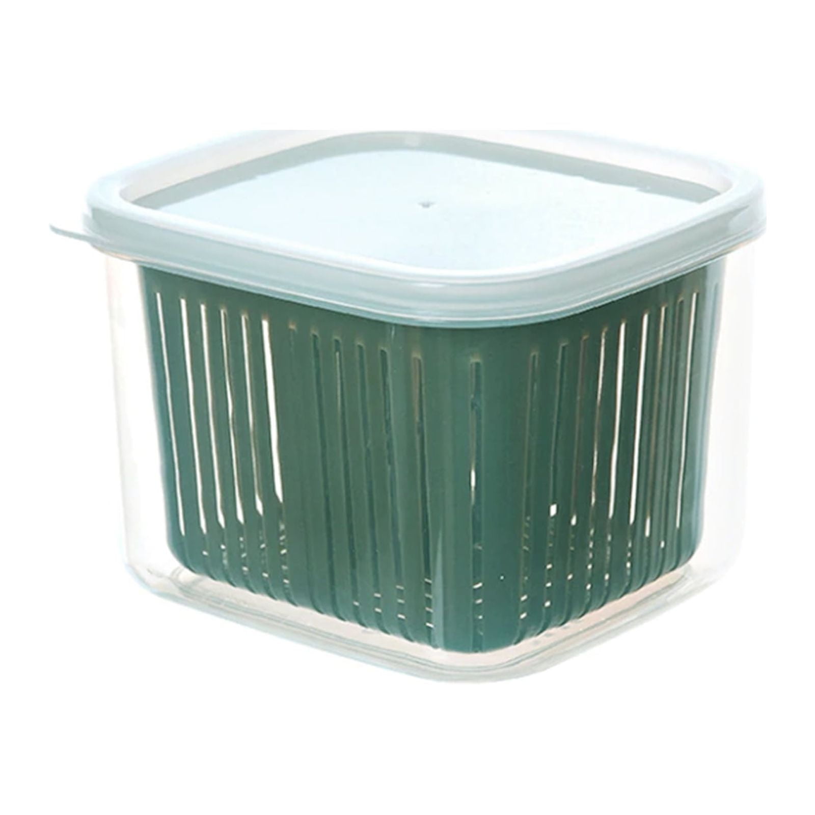 Berry Bowl with Lid: Fresh Fruit and Vegetable Fridge Keeper, Strainer ...