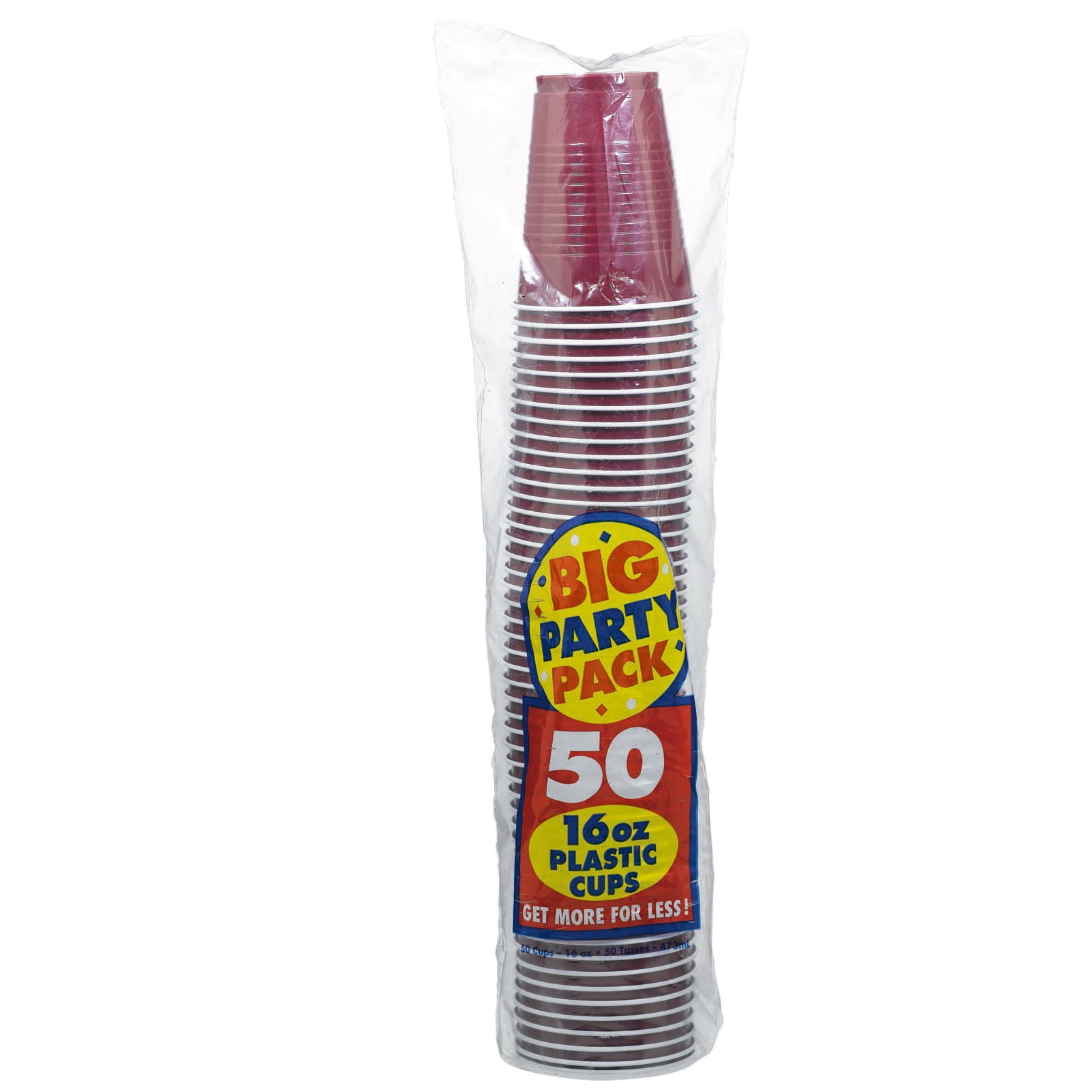 Berry Big Party 16 oz. Plastic Cups (50 Count) - Walmart.com
