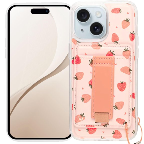 Walli Cases for iPhone 16 Pro Max Case Aesthetic Wallet Phone Case Card ...