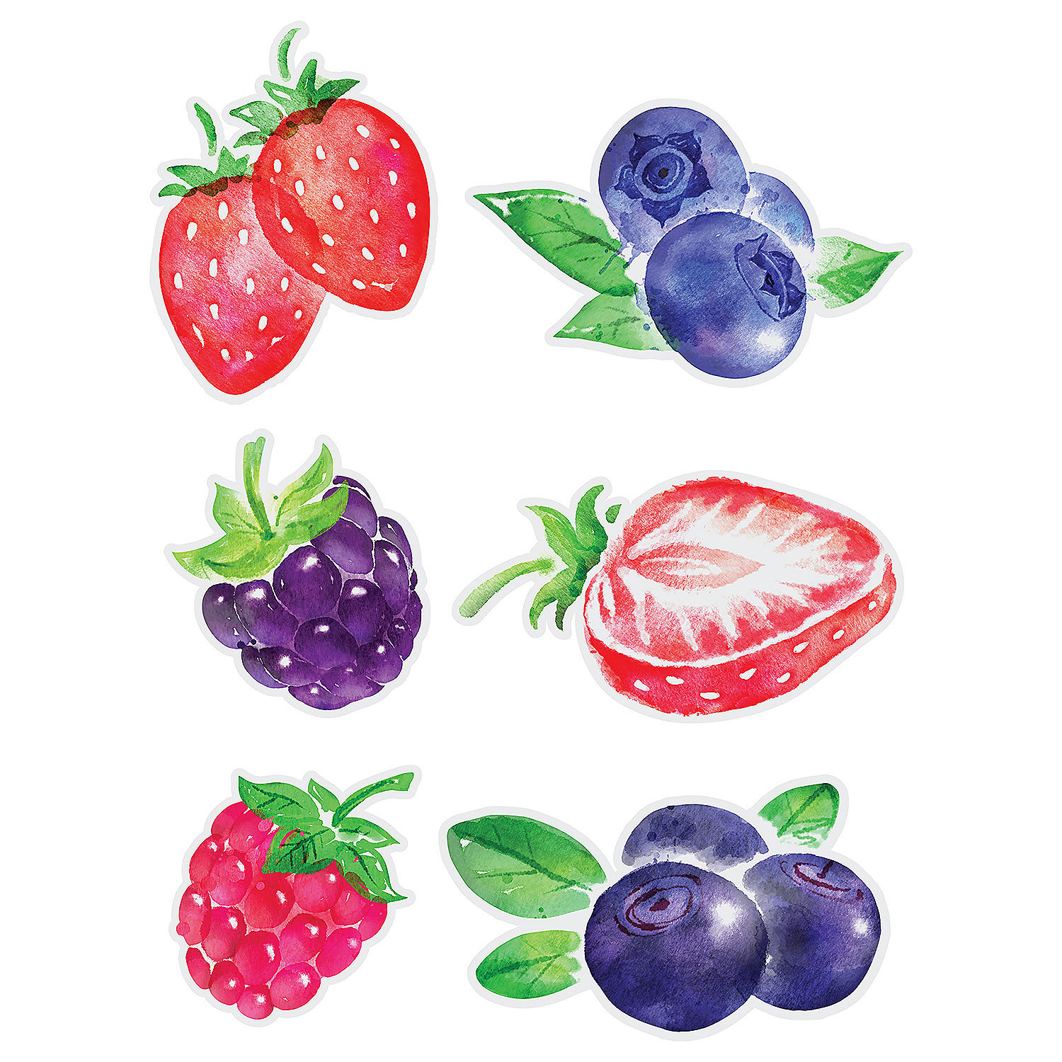 Berry Cutouts – 6 Pieces - Walmart.com