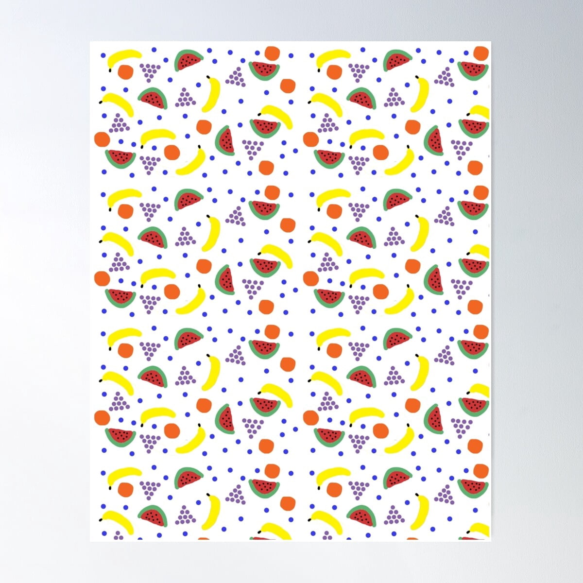 Berry Fruity! Poster Wall Art, Modern Wall Decor For Living Room ...