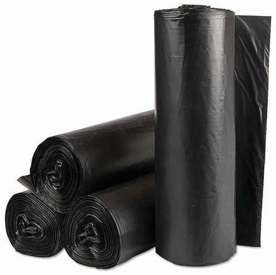 Berry Global Prime Source 1.7 Mil Black Low Density Coreless Can Liner ...