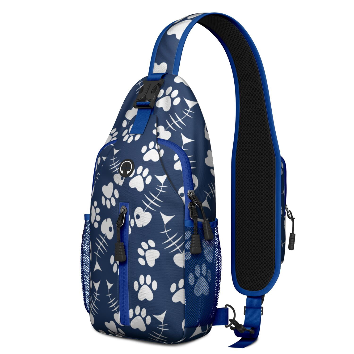 Berry Lover Sling Backpack with Cute Red Strawberry Design ...