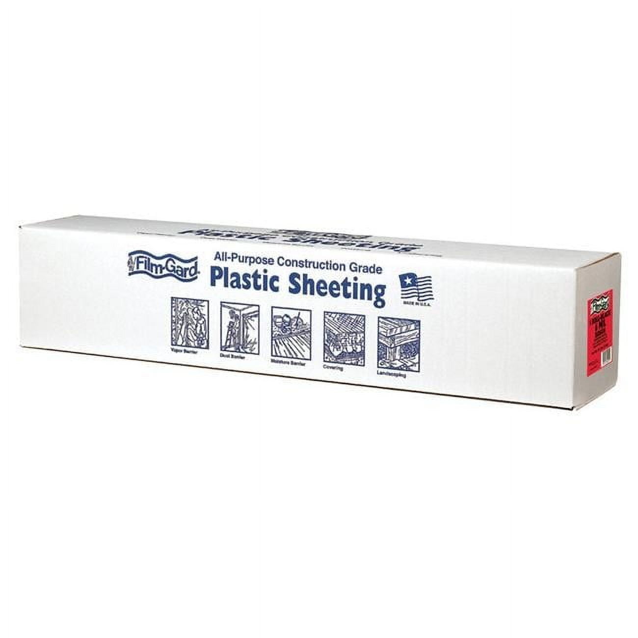 Berry Plastics Polyethylene Roll, 6 mil Thick, 6 x 100 ft. Plastic ...