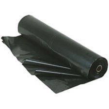 Berry Plastics Film-Gard Plastic Polyethylene Sheeting 4 Mil, Black, 3 ...