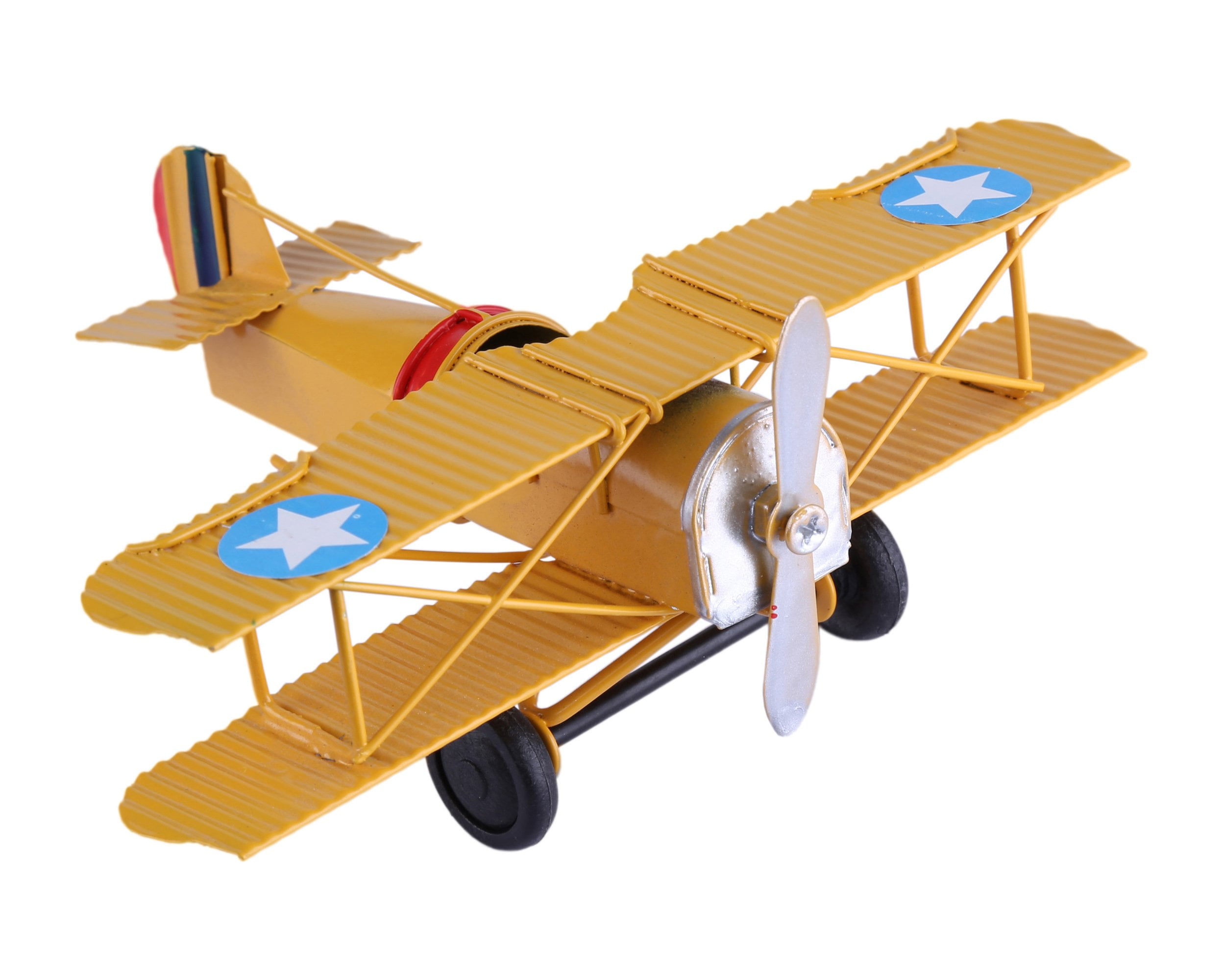 Berry President Vintage Retro Wrought Metal Iron Biplane Plane Aircraft ...