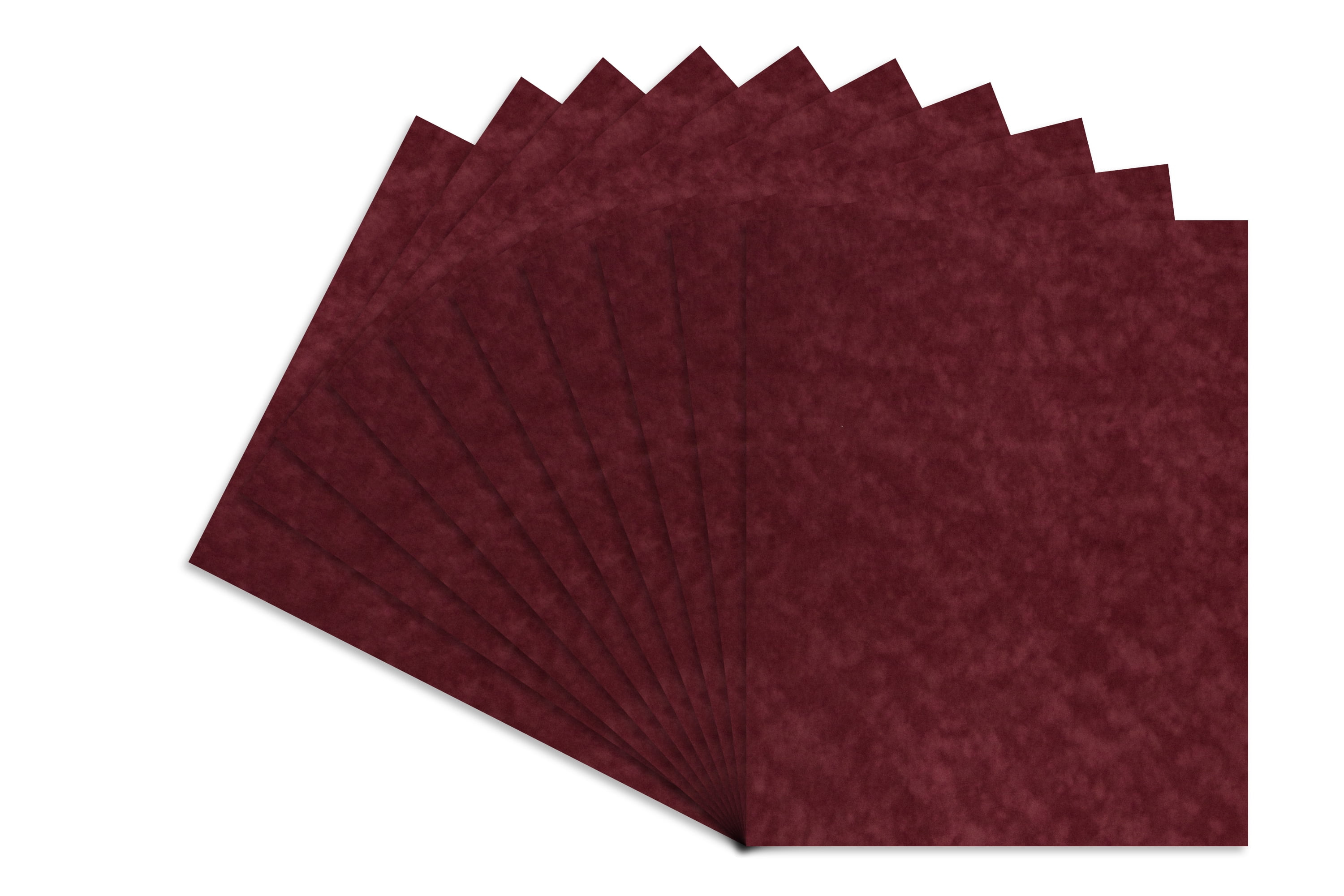 Berry Suede Acid Free 8x10 Backing Board - Uncut Photo Mat Board - 50 ...