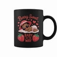 Berry Sweet Baby On The Way Baby Shower Black Girl Coffee Mugs ...