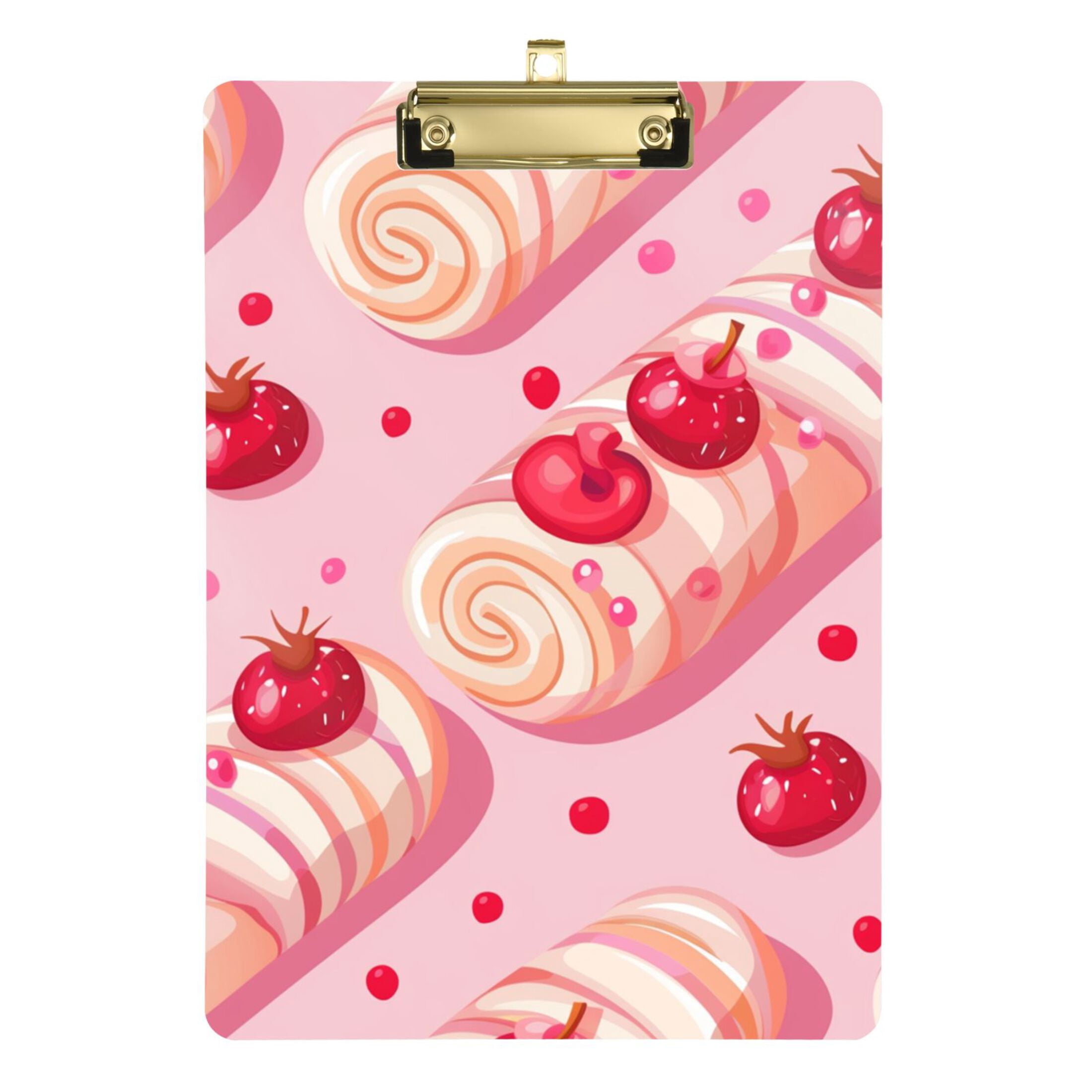 Berry Swiss Rolls Cartoon Acrylic Clipboard Drawing Board Clipboard ...