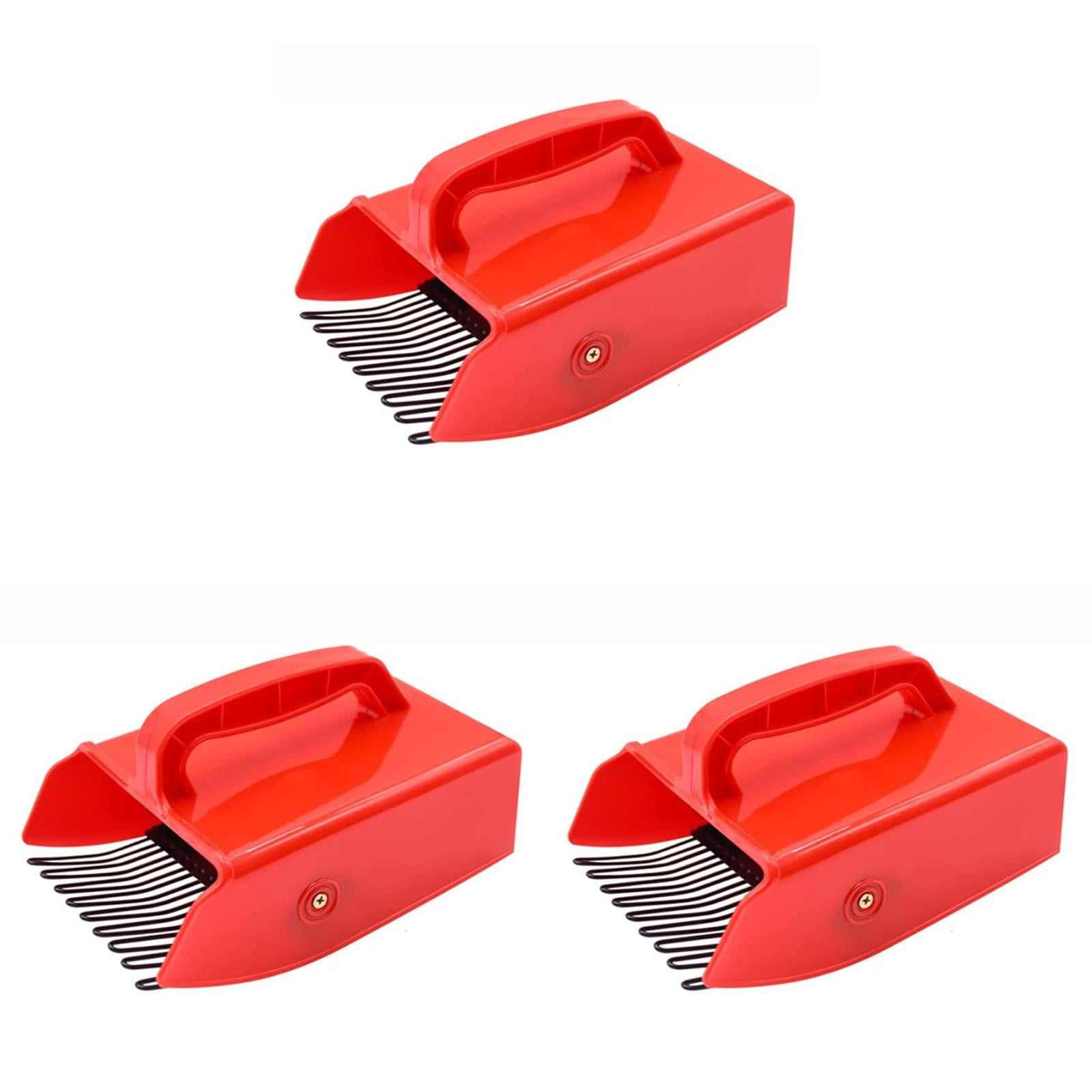Berry With Metallic Comb Blueberry Scoop With Ergonomic Handle For