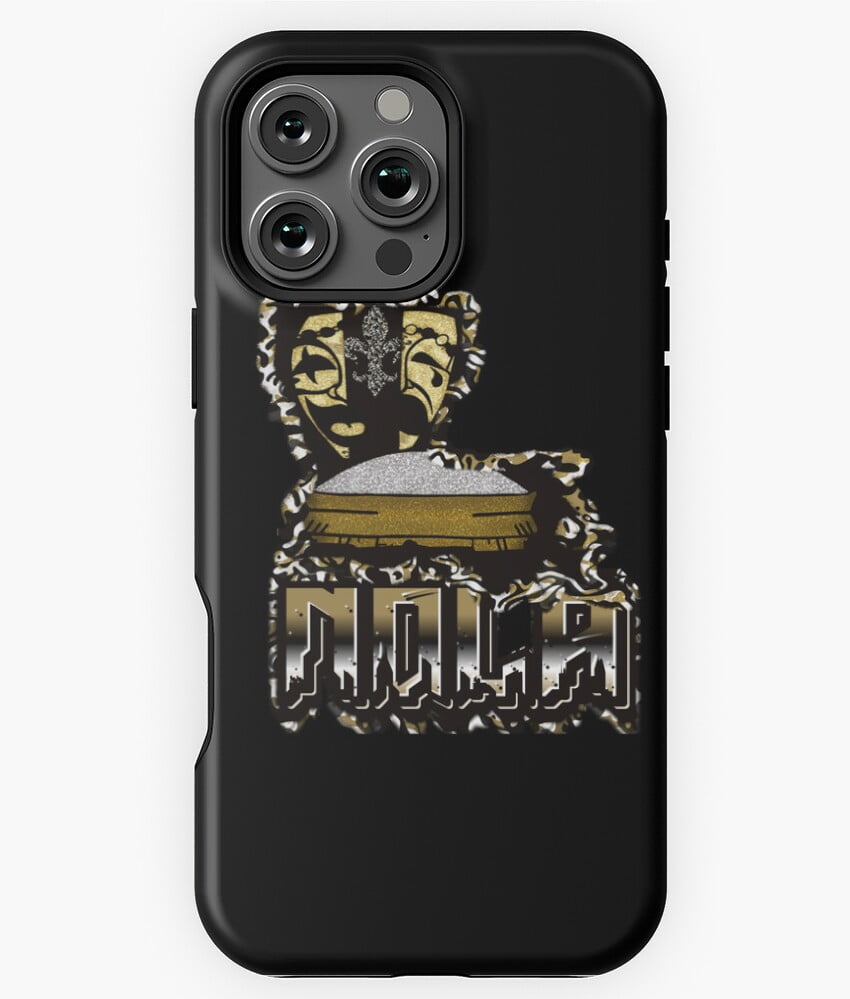 BerryBaby Nola Fleur Di Lis New Orleans Phone Case for iPhone 16 15 14 13 12 11 Pro Max ...