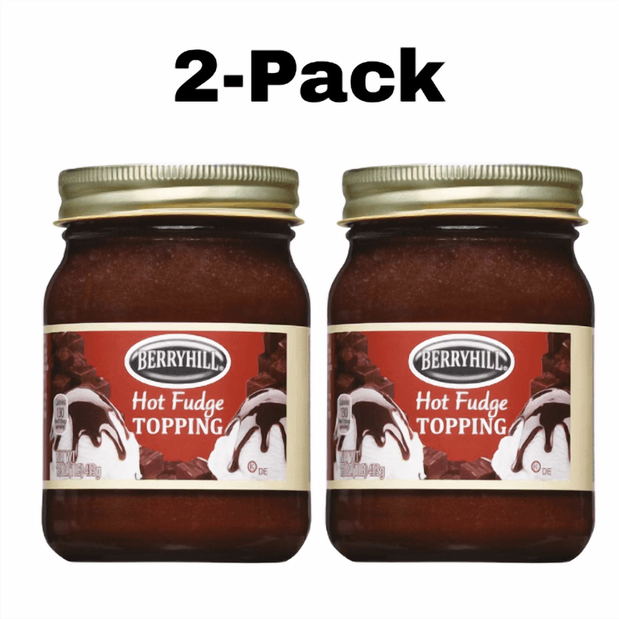 Berryhill Hot Fudge Topping 2-Pack 16 oz - Walmart.com