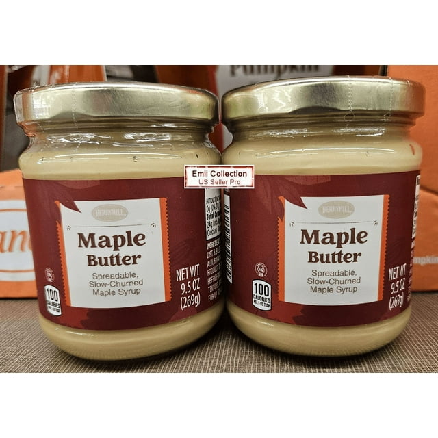 Berryhill Maple Butter Spreadable Slow-Churned Maple Syrup 9.5oz 269g ...