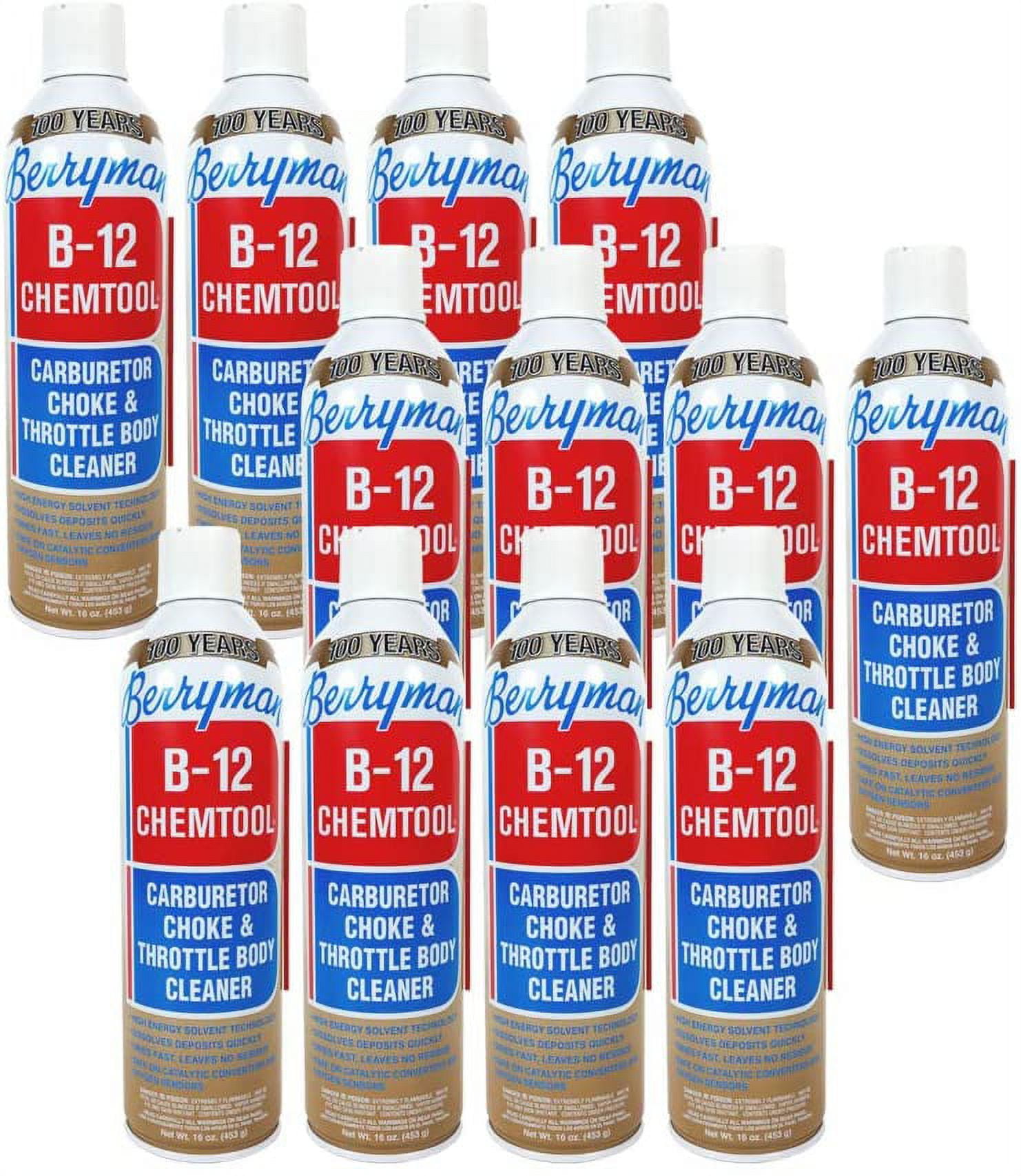 Berryman B-12 Chemtool Carburetor, Fuel Injector, Choke & Throttle Body ...