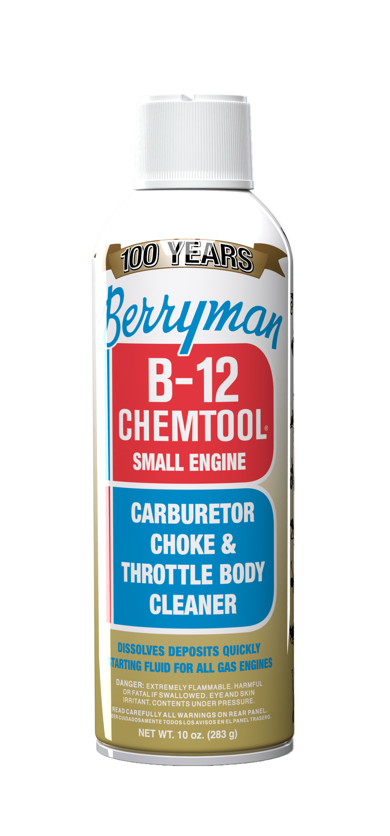 Berryman Products 0110 B-12 Chemtool Carburetor & Engine Cleaner for ...