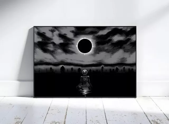 Berserk Anime Griffith Poster, Berserk Wall Art, Berserk Poster, High ...